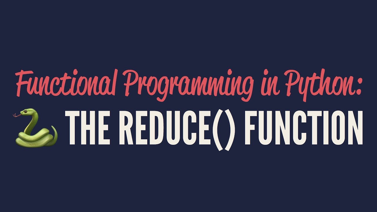 Functional Programming in Python: The 