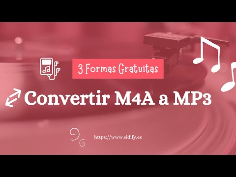 Convertir M4A a MP3 → 3 Formas Gratuitas y Efectivas 💫