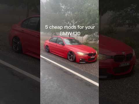 Cheap but good mods for your #bmw #f30 #shorts