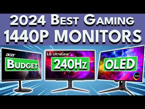 Best 1440p Gaming Monitor 2024 - Budget, 240Hz & OLED 1440p Gaming Monitors