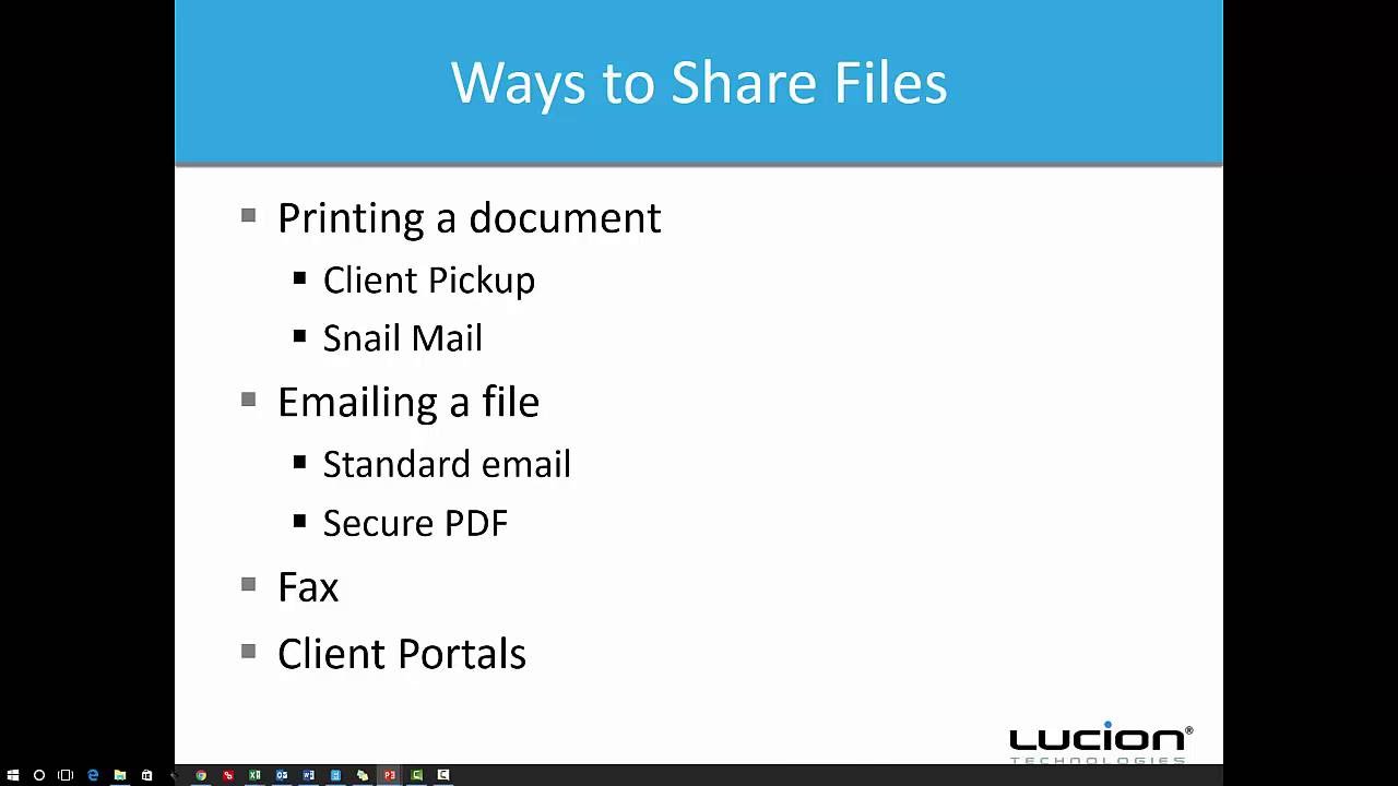 FileCenter Portal: Sharing Part 1: Basics of File Sharing