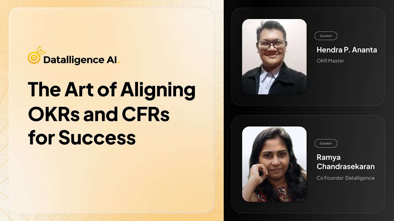 The Art of Aligning OKRs and CFRs for success