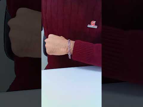 Ankit Gems 925 Pure Hallmark Silver Gents Bracelet # Silver Contact us. - 033 3560 2492