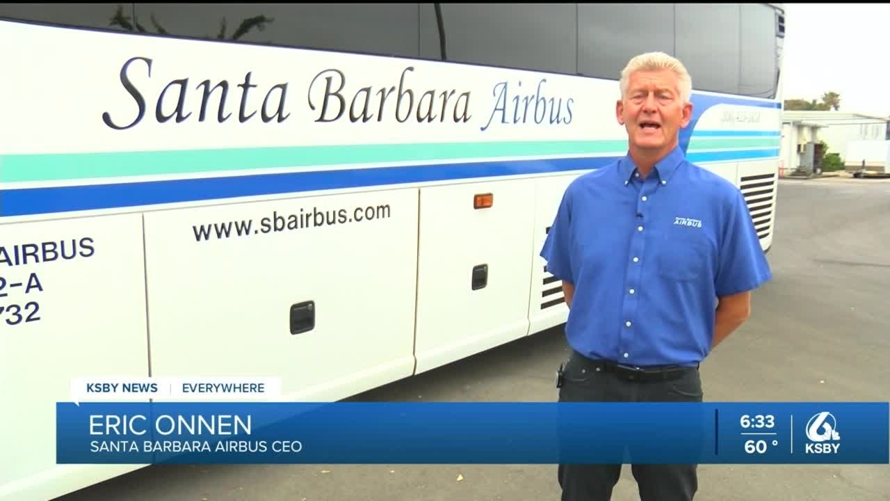 Santa Barbara Airbus service resumes to and from LAX, signifying tourism rebound, chamber says