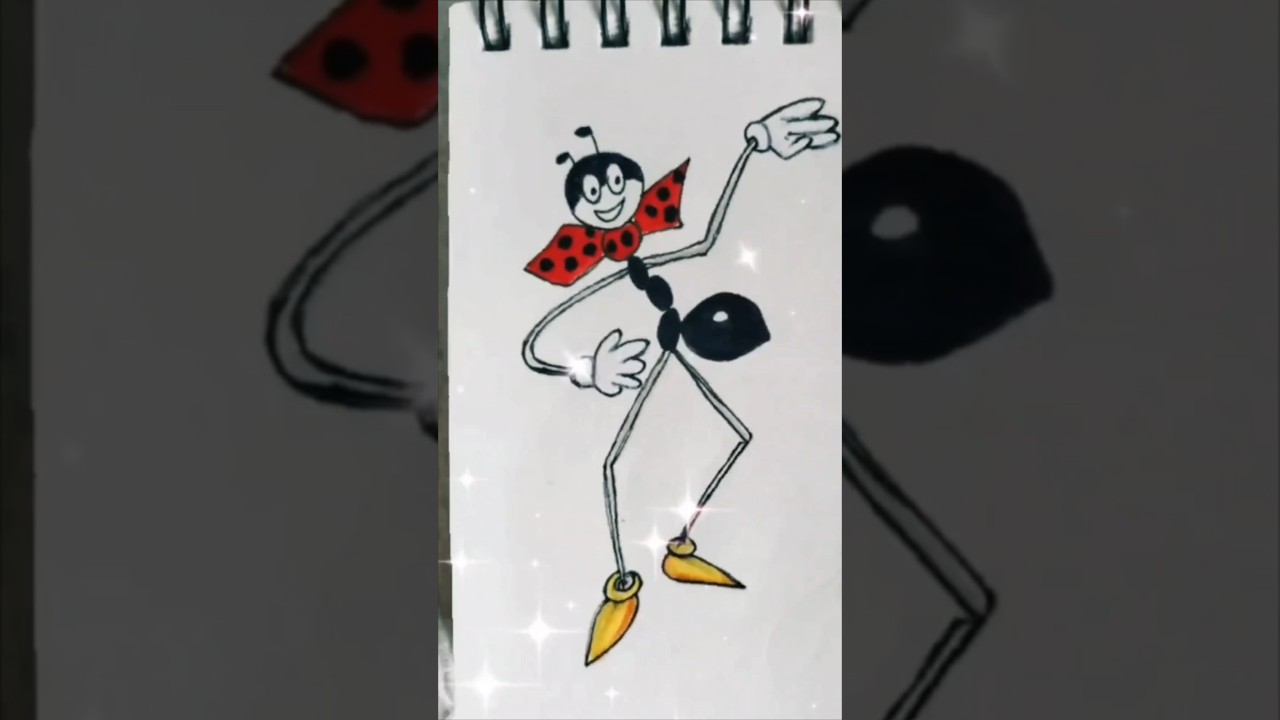 Drawing a Cartoon Ant/Easy Drawing