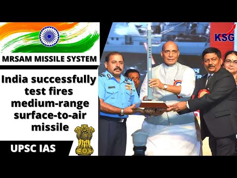 India successfully test-fires army version of MRSAM missile system #DRDO #IAI