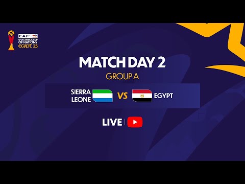 Sierra Leone vs Egypt - U-20 AFRICA CUP OF NATIONS