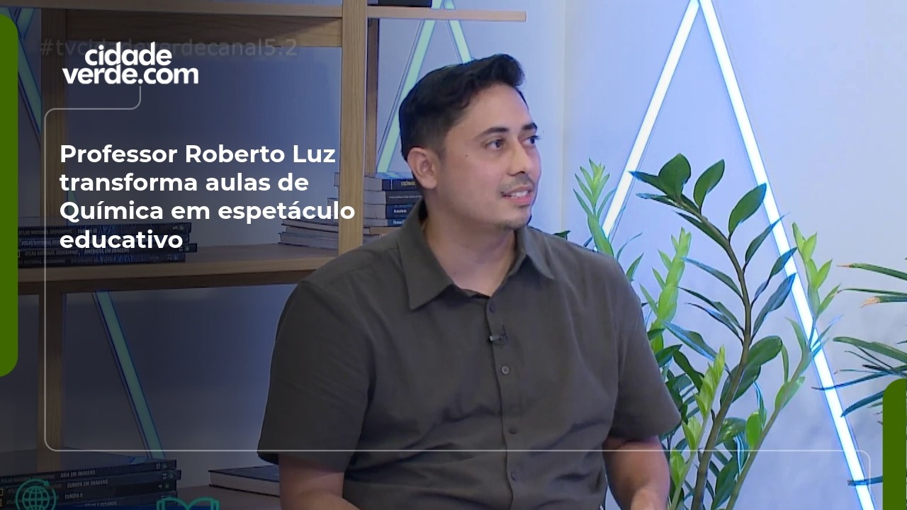Professor Roberto Luz transforma aulas de Química em espetáculo ...