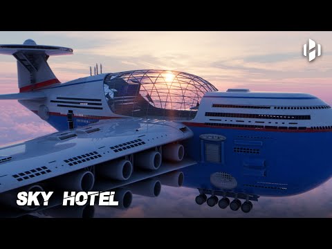 This Viral Nuclear-Powered Flying Hotel Is Pure Science Fiction