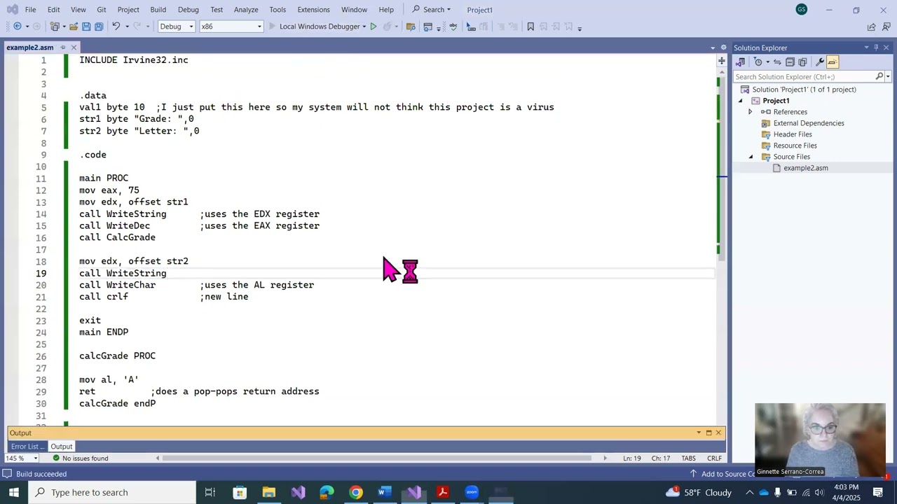Chapter 6 Coding Example