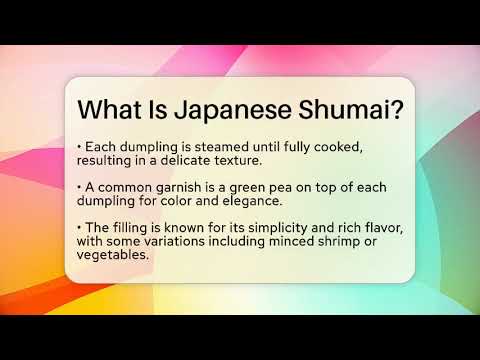 What Is Japanese Shumai? - Exploring Southeast Asia