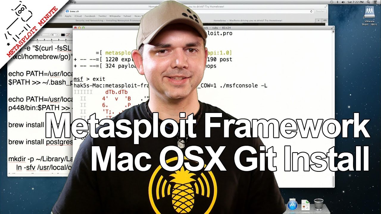 Metasploit Framework Github Setup on Mac OSX - Metasploit Minute [Cyber Security Education]