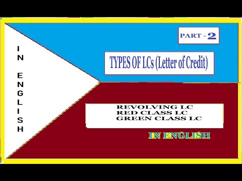 Types of LCs...in English