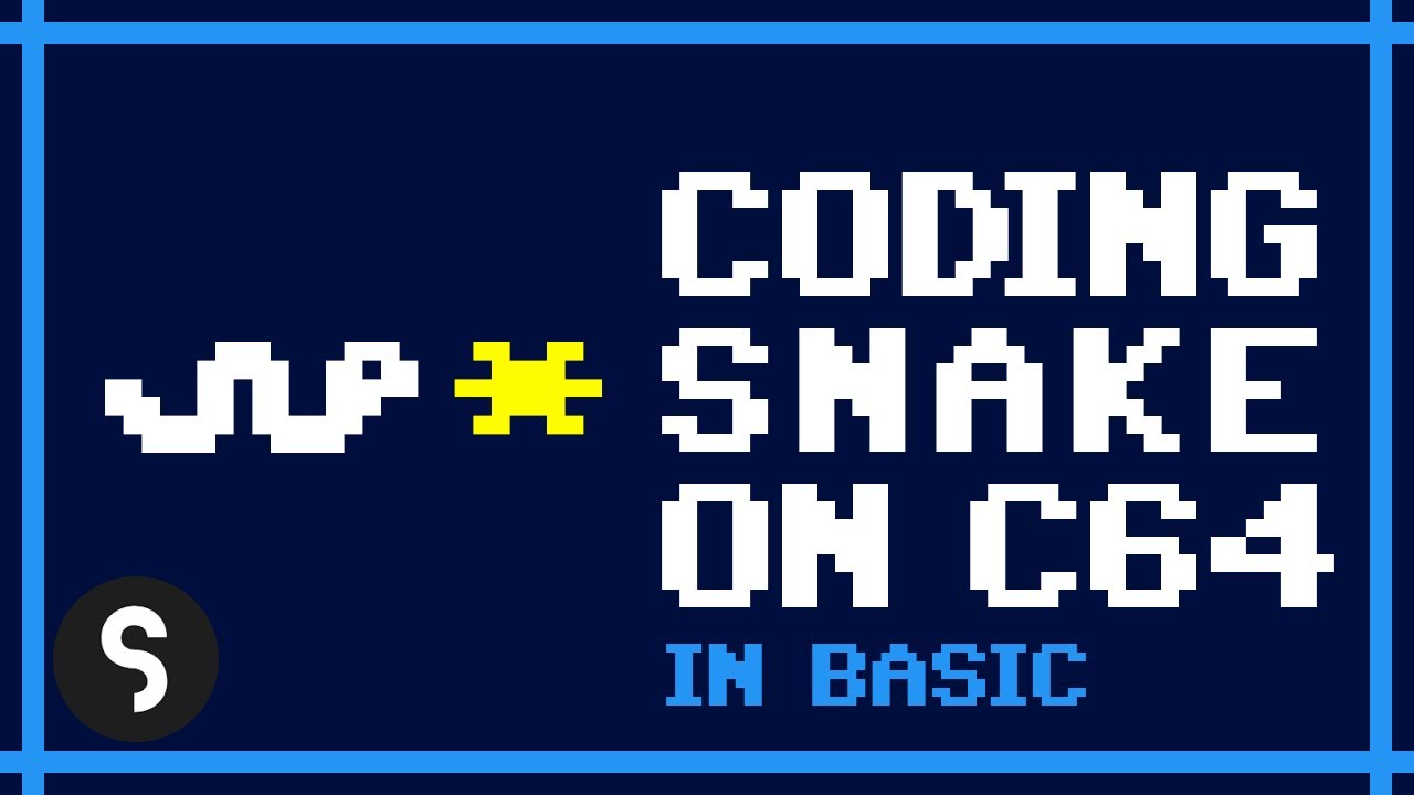 Coding Snake on the Commodore 64 | Beginner BASIC Tutorial