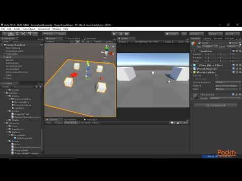 Learn Hands on Game Development with Unity 2018 1 Creat Enemies Abilities – Part 1 | packtpub ...
