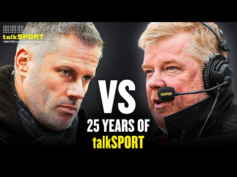 Jamie Carragher Calls talkSPORT to Call Out Adrian Durham | 25 Years Of talkSPORT
