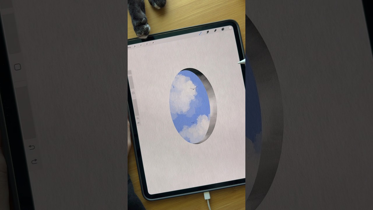 Easy procreate tutorial #procreatetutorials #procreate