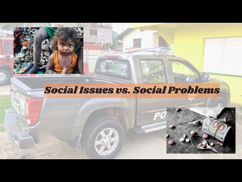 Understanding the Difference between Social Issues and Social Problems.