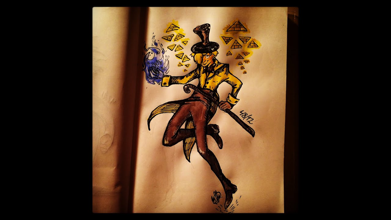 Bill, Gravity Falls - inktober
