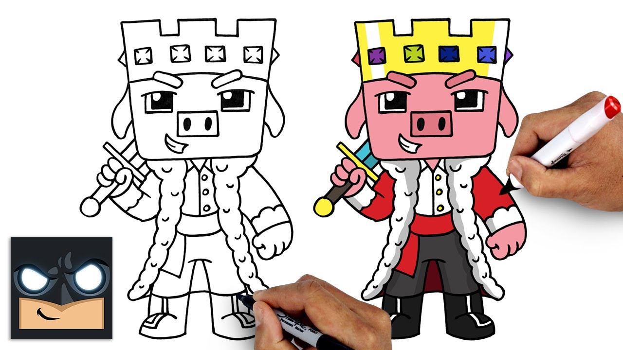 How To Draw Technoblade | Tribute Tutorial