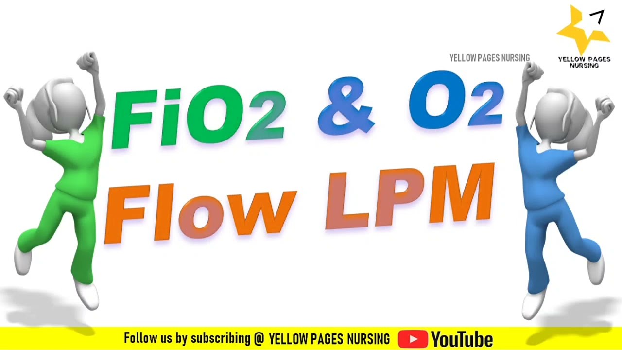 FiO2 & Oxygen flow LPM | Conversion of Oxygen flow LPM to FiO2 vice versa