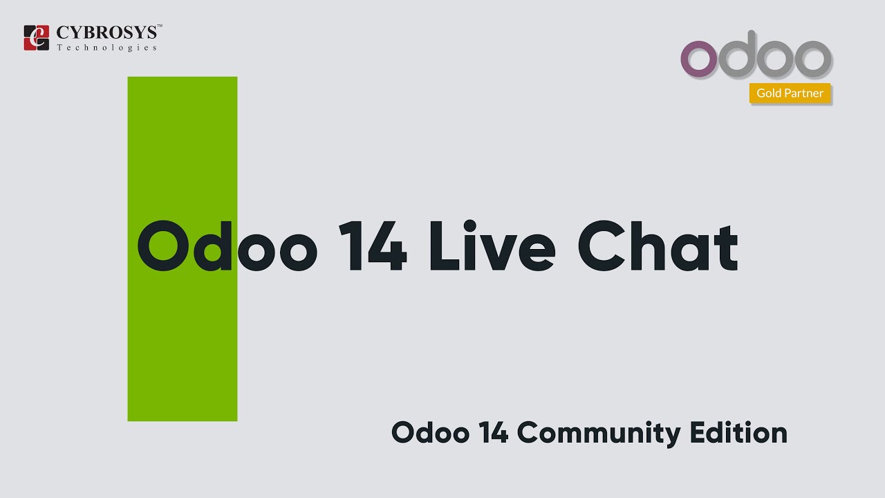 Odoo 14 Live Chat | Odoo 14 Community Video