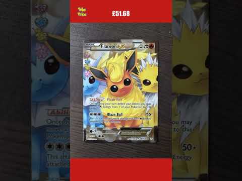 Flareon EX RC28/RC32 Generations Ultra Rare Full Art Holo Pokemon Card
