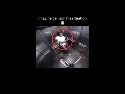 Imagine being this guy inside the elevator.....#funnyclips #shorts #fyp #foryou. Then this happened