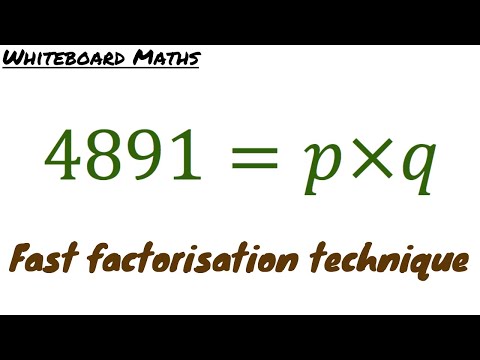 Finding the prime factors of 4891