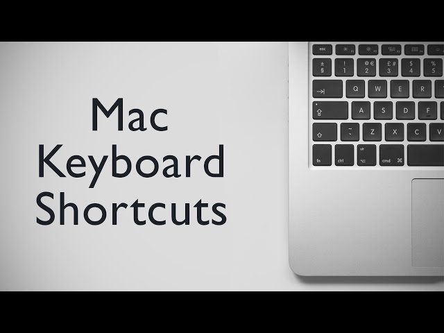20 essential Apple MacBook keyboard shortcuts