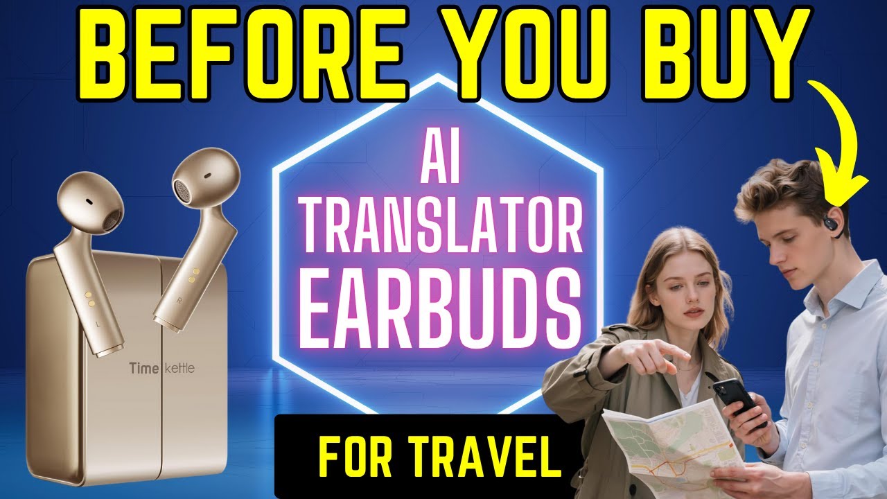 Instant Translation! | 5 Best AI Translator Earbuds FOR TRAVEL | Understand Any Language Live