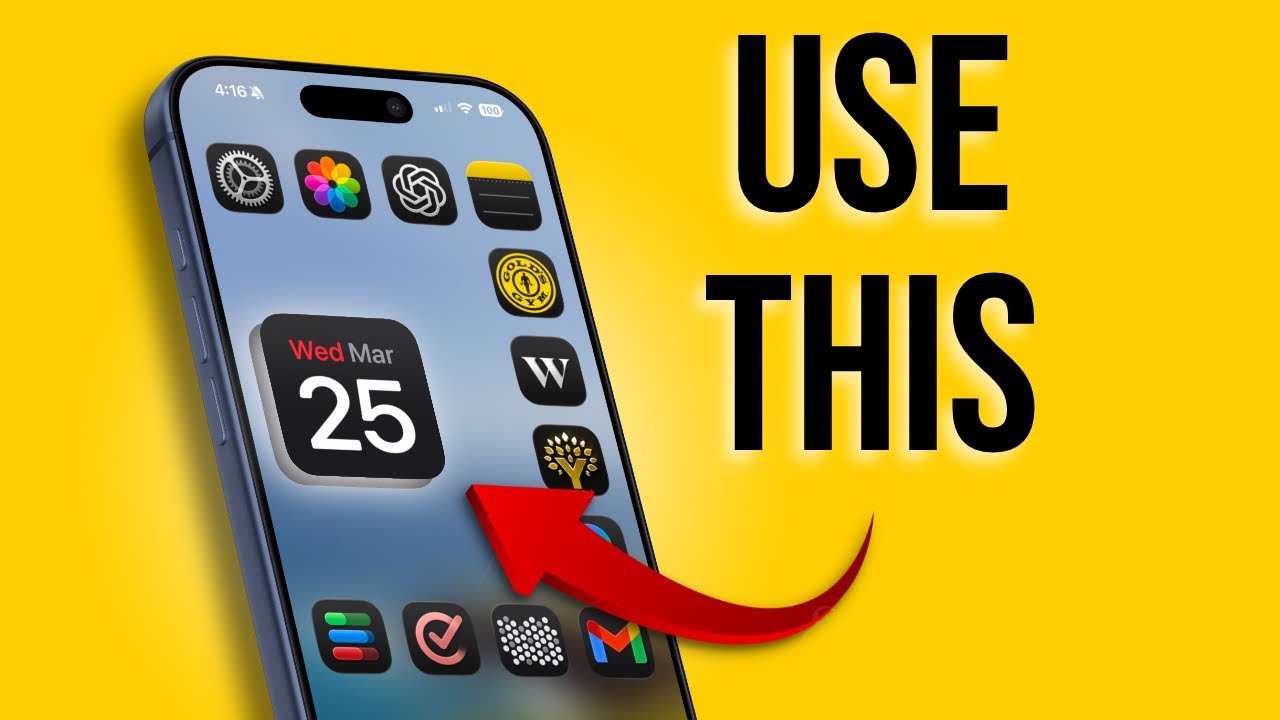 The BEST iOS 26 Layout (Minimal & Powerful)
