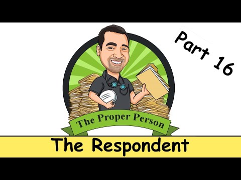 High Conflict Child Custody: The Respondent, Part 16