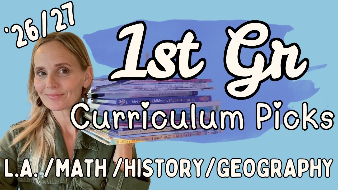 FIRST GRADE CURRICULUM PICKS 2026/2027