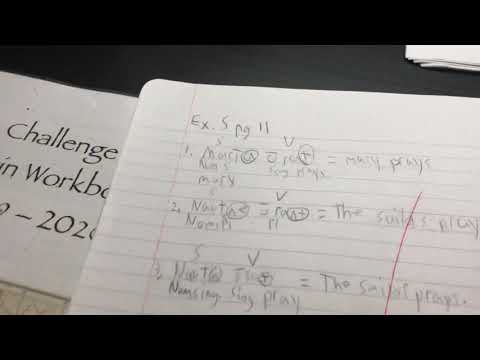 Using the Essential Henle Latin Workbooks with Plain Notebook Paper