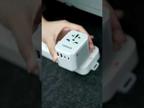 Travel Must Have | Tessan Travel Adapter