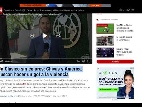 Weekly Review Spanish -Immersion/Improving Vocabulary/Reading News in Spanish