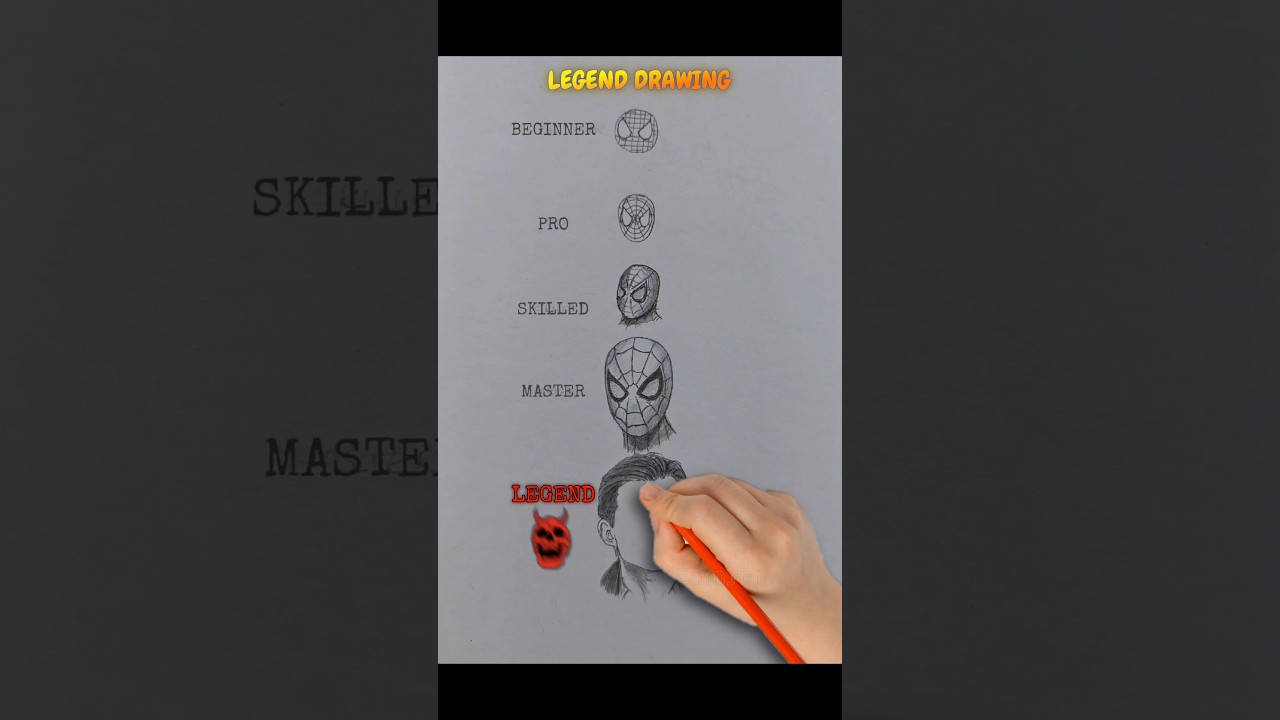 Spider Man Comes to LIFE with Pencil Drawing! #spiderman #pencildrawing #drawingtutorial #art #draw