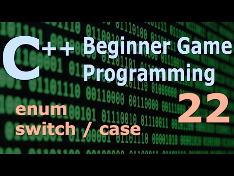 Learn Beginner C Game Programming DirectX enum switch case Tutorial 22 - Mind Luster