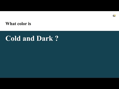 Cold and Dark color #154250 hex color - Green color - Warm color 154250
