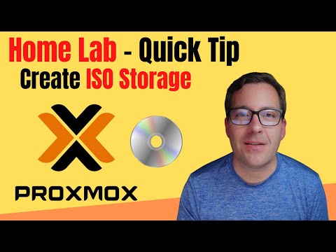 Proxmox Create ISO Storage Custom Location - Solve disk space error