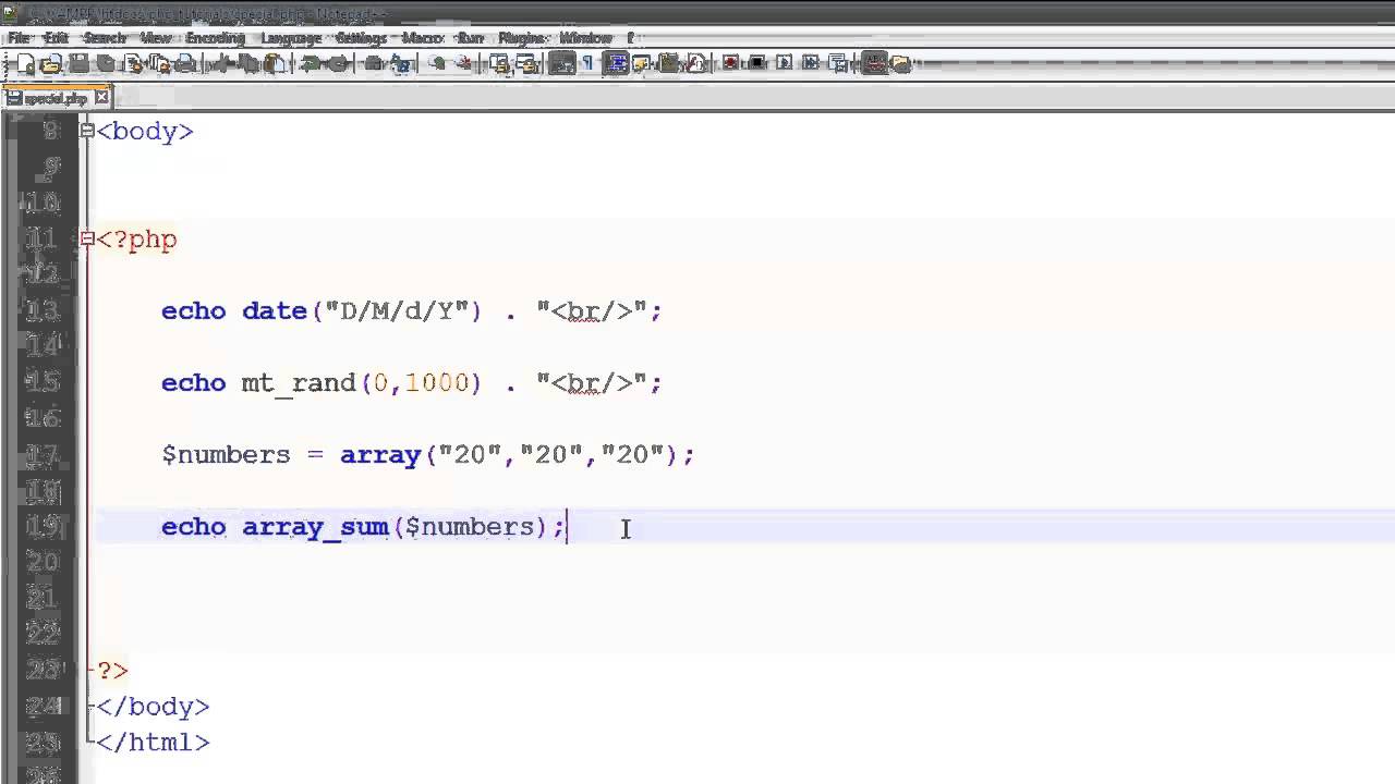 Tutorial PHP MySQL Web Development Part  20