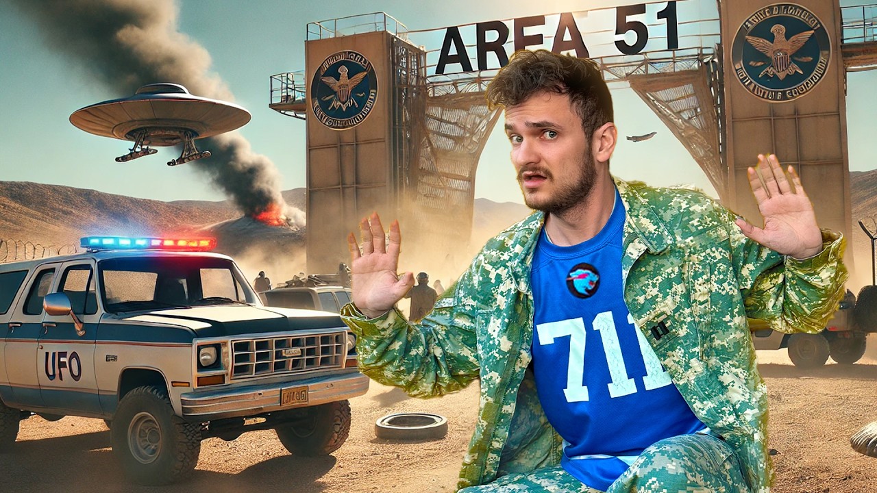 I Survived Sneaking Into Area 51 (Found Proof)