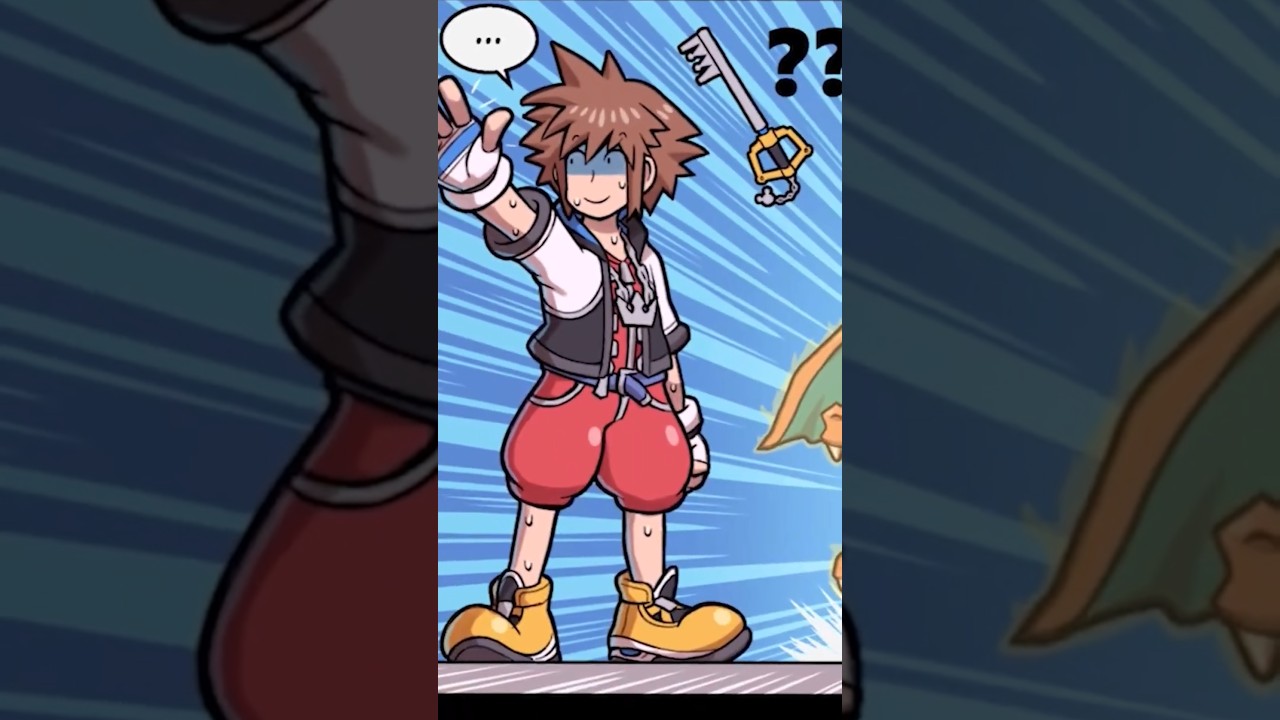 Sora could never beat a Pokémon Trainer