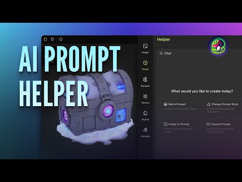Meshy Hack: Your 3D AI Prompt Helper is Here!