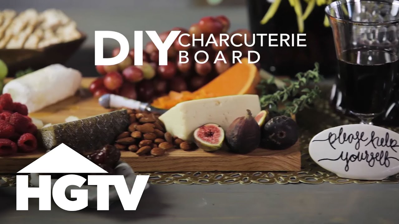 Make Your Own Charcuterie Board | HGTV