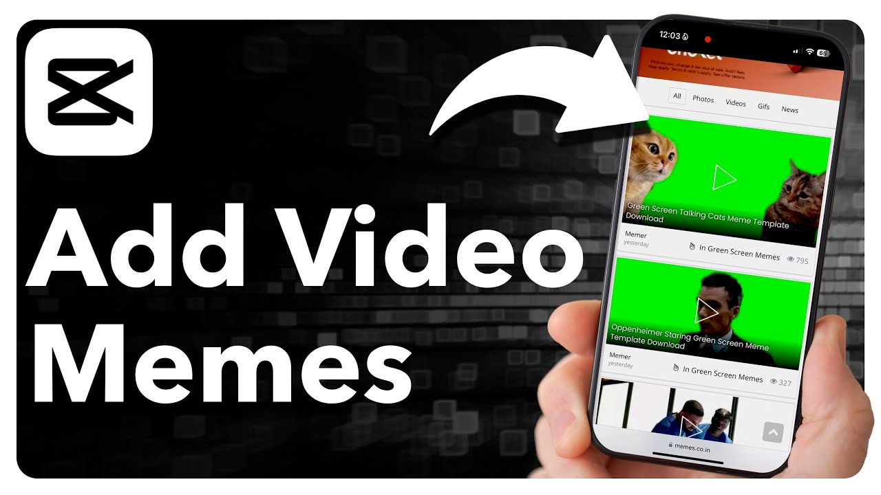 How To Add Memes To Videos In CapCut