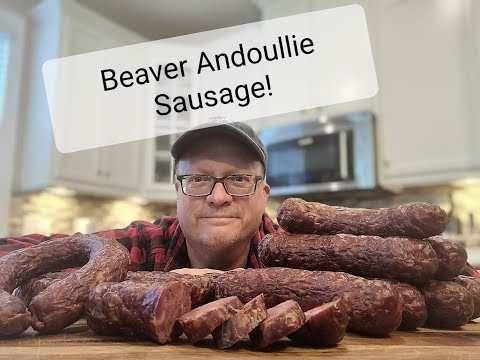 Beaver Andouille Sausage!