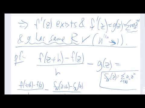 Lecture 4, Complex Analysis Rutgers Math 503 Prof. Kontorovich, 9/15/2020