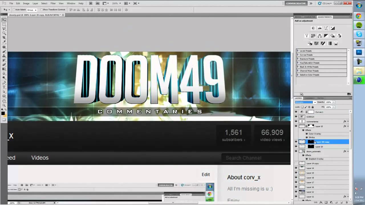 DOOM49 | background speedart
